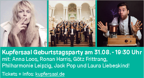 Leipzig: Kupfersaal Geburtstagsparty 2022/Gala/Programm - Leipziger Volkszeitung