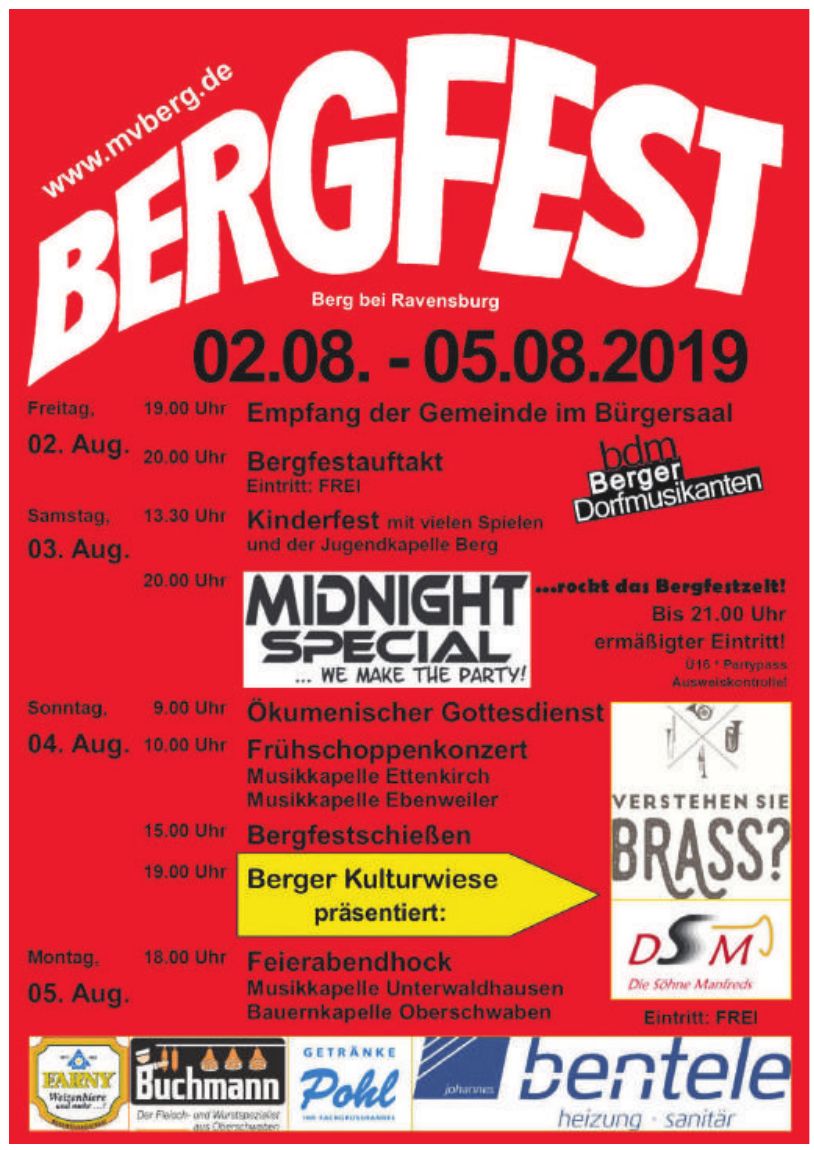 Das traditionelle Bergfest - Schwäbischer Verlag