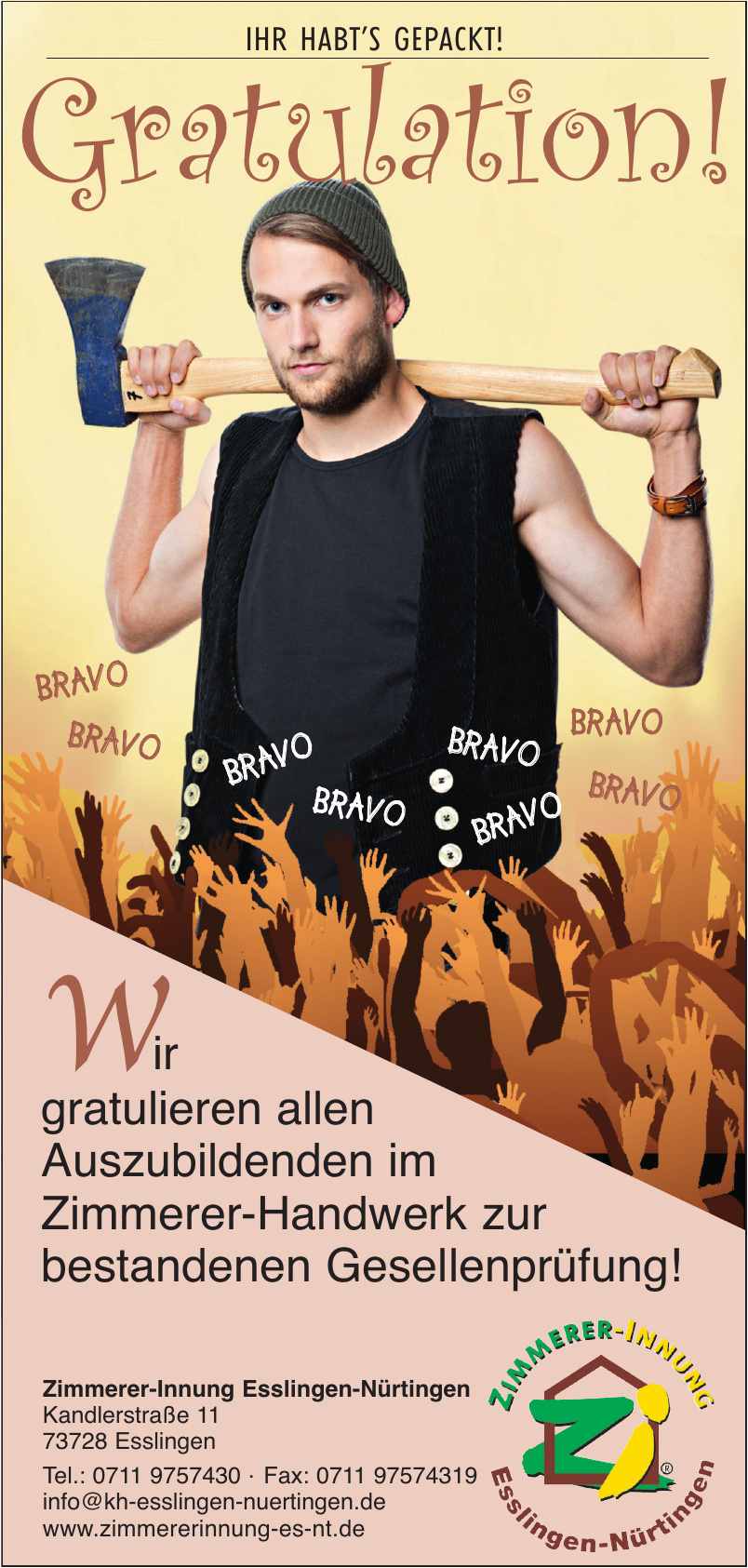 Erfolgreiche Jung-Handwerkerinnen und -Handwerker - Esslinger Zeitung