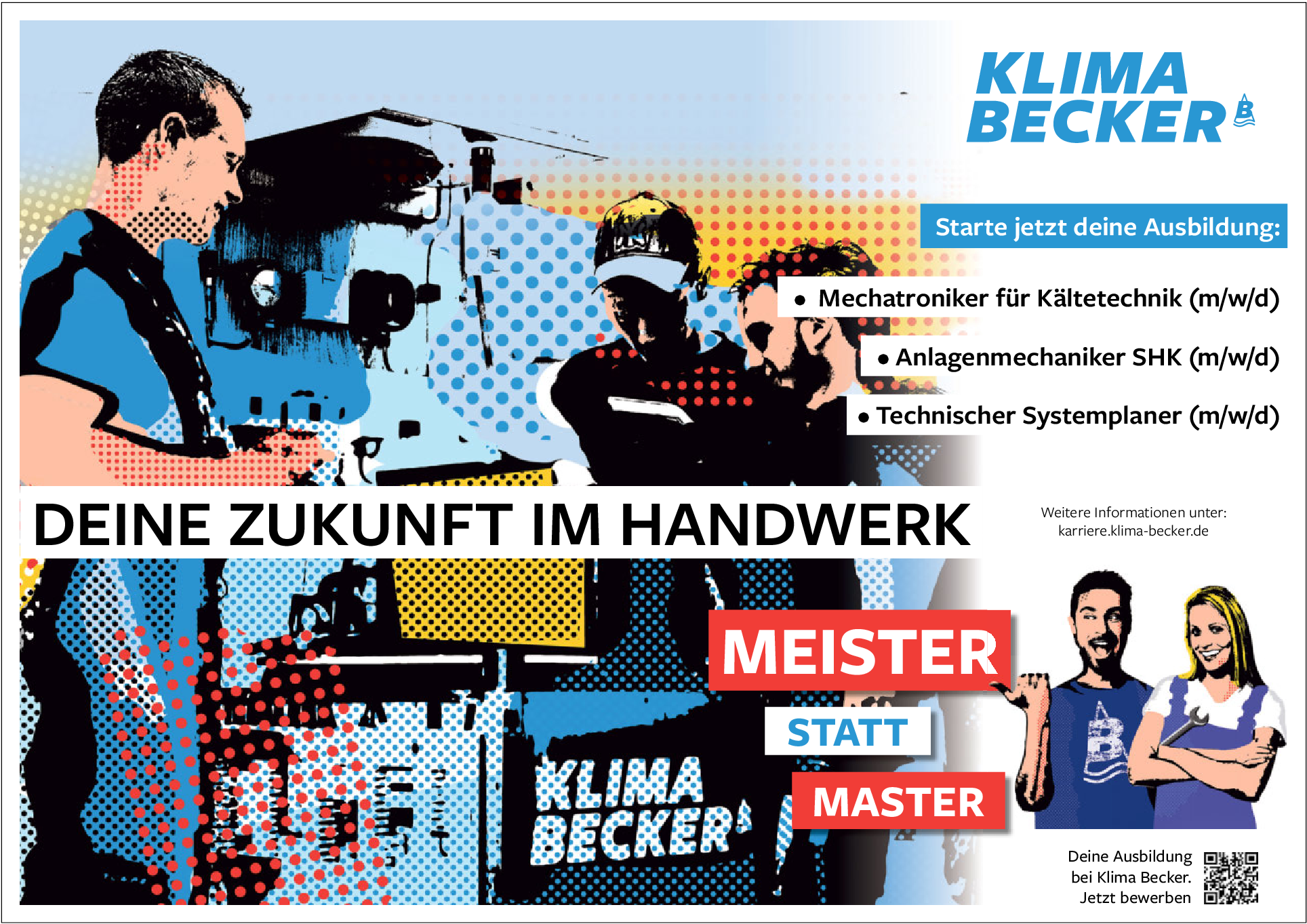 Klima Becker Gruppe GmbH in Saarbrücken: Deine Zukunft im Handwerk