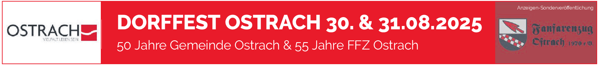 Nach sechs Jahren Pause wird in Ostrach am 30. und 31. August das ...