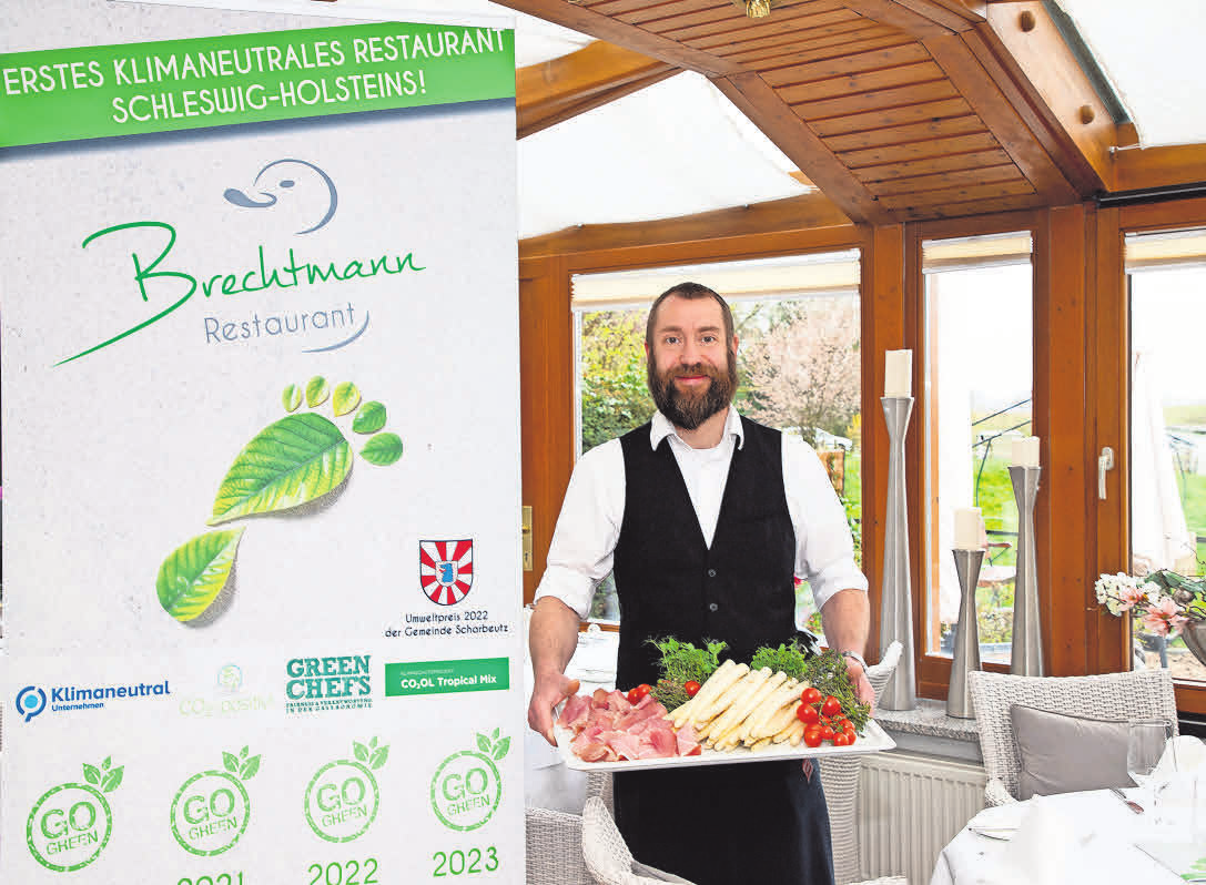Im Landgasthof Restaurant Brechtmann wird das Frühlingsgemüse mit ...
