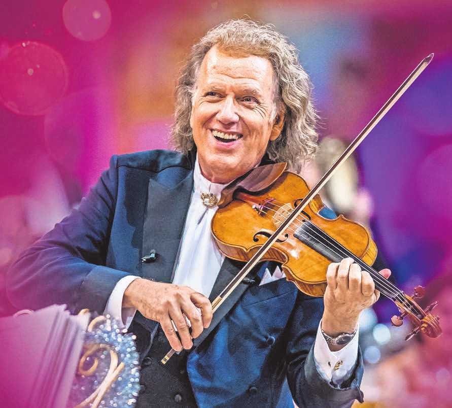 Star-Geiger André Rieu 2024 mit zwei Konzertterminen in Leipzig in der ...