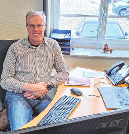 SHZ - Dr. Peter Brodersen steht aktuell mit seinem Team vor der ...