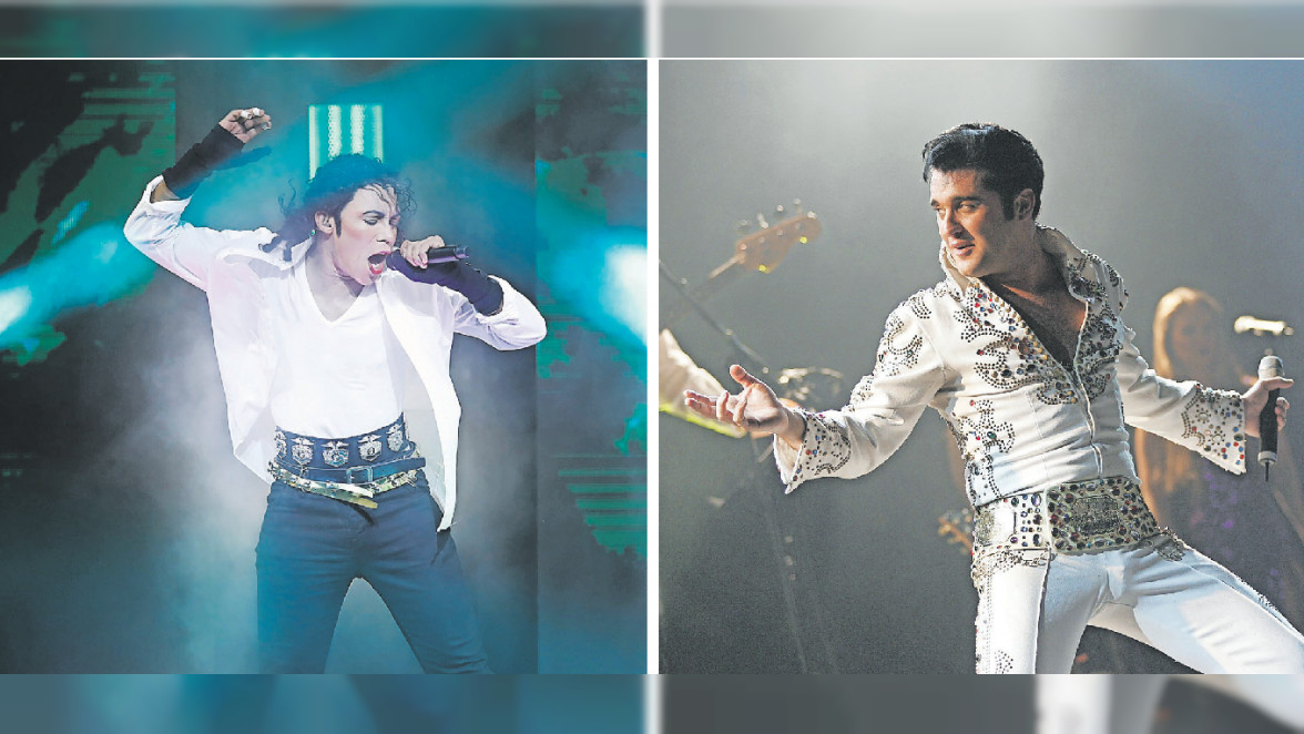 Zwei Shows erinnern an Michael Jackson und Elvis Presley im Frühjahr ...